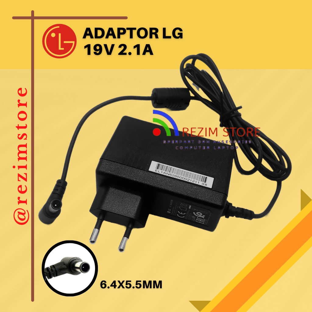 Lg 19V - 2.1A 40W AC to DC Power Adapter Adapter Switching Adapter ...