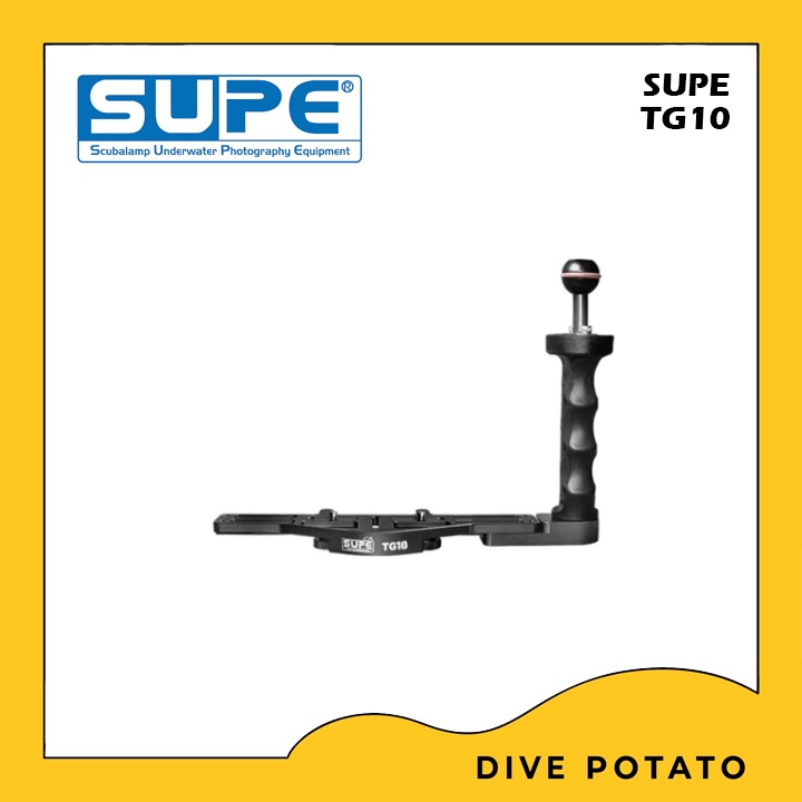 Supe TG10 Tray Grip แขนจับกล้อง สำหรับกล้องใต้น้ำ | Shopee Thailand