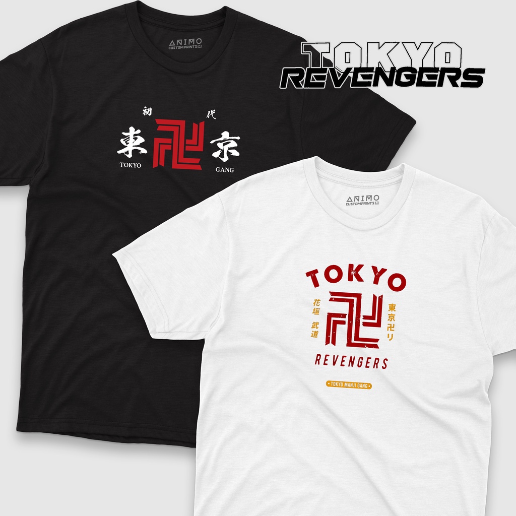 Anime Tokyo Revengers Shirt - Tokyo Manji Gang TOMAN Logo- ANIMO ...