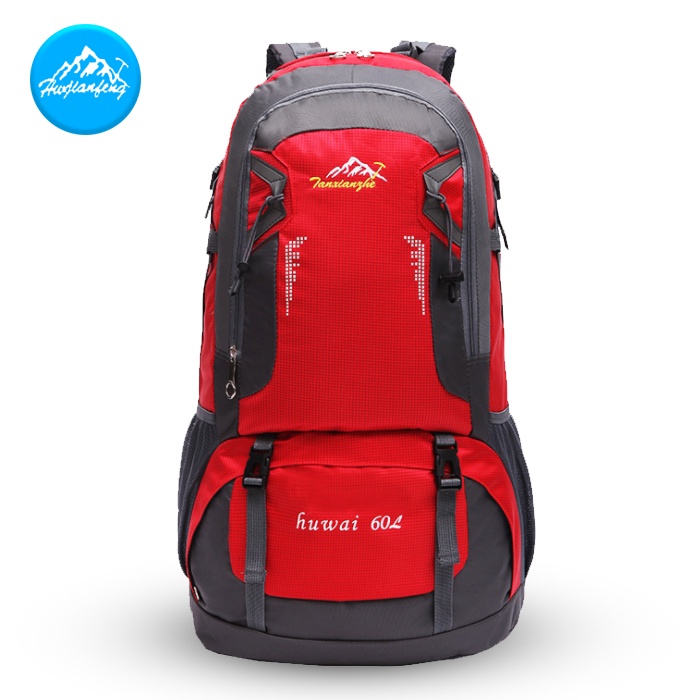 NL26 กระเป๋าเป้เดินทาง 60 ลิตร ใบใหญ่ เป้สะพายหลัง backpack เป้เดินป่า เนื้อผ้าไนลอนกันน้ำ ตัว ...
