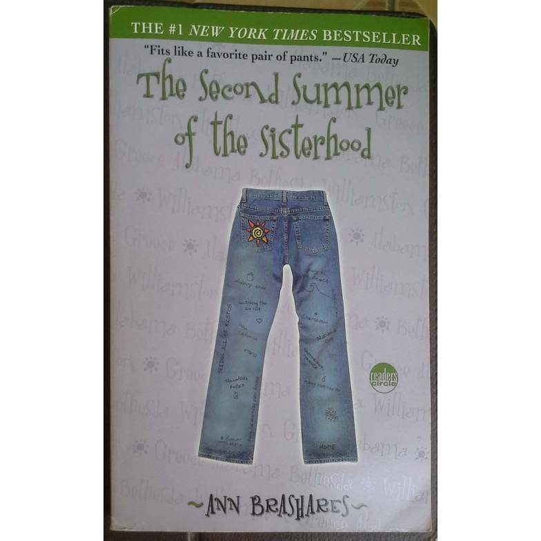 U5 The Second Summer of the Sisterhood by Ann Brashares หนังสือมือสอง ...