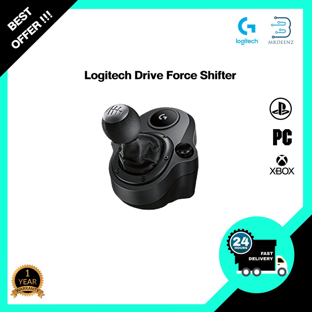 Logitech G Driving Force Shifter ชุดเกียร์ สำหรับพวงมาลัย G29 / G920 ...