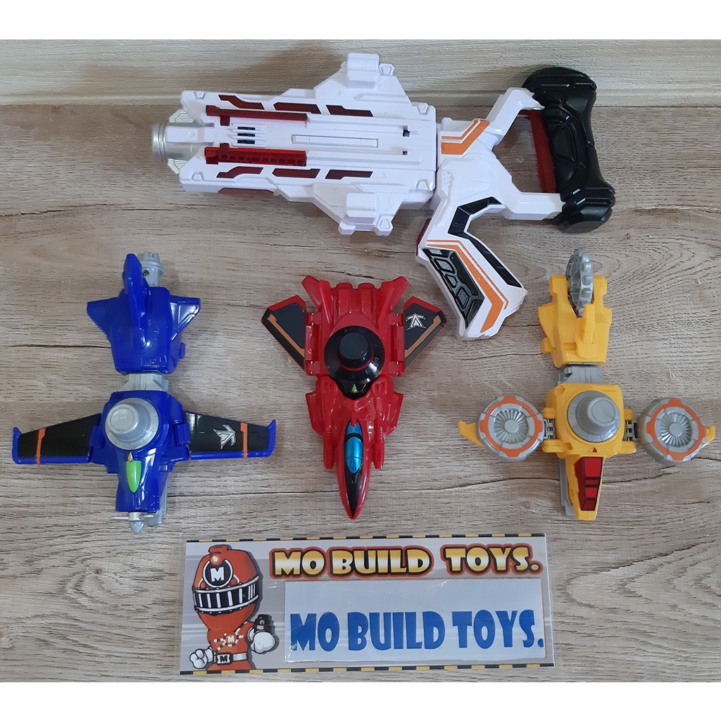 ALL Dx Vs Changer อุปกรณ์ ปืนแปลงร่าง ของลูแปงเรนเจอร์ จาก ขบวนการ ...