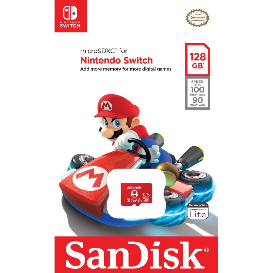 SanDisk microSDXC-Card for Nintendo Switch 128GB | Shopee Thailand