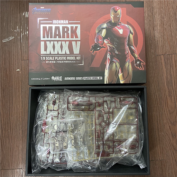♙☸Royal Model Road Iron Man MK85 Pepper MK49 Rescue Armor Limited Deluxe Edition Marvel 1/9 ชุด ...