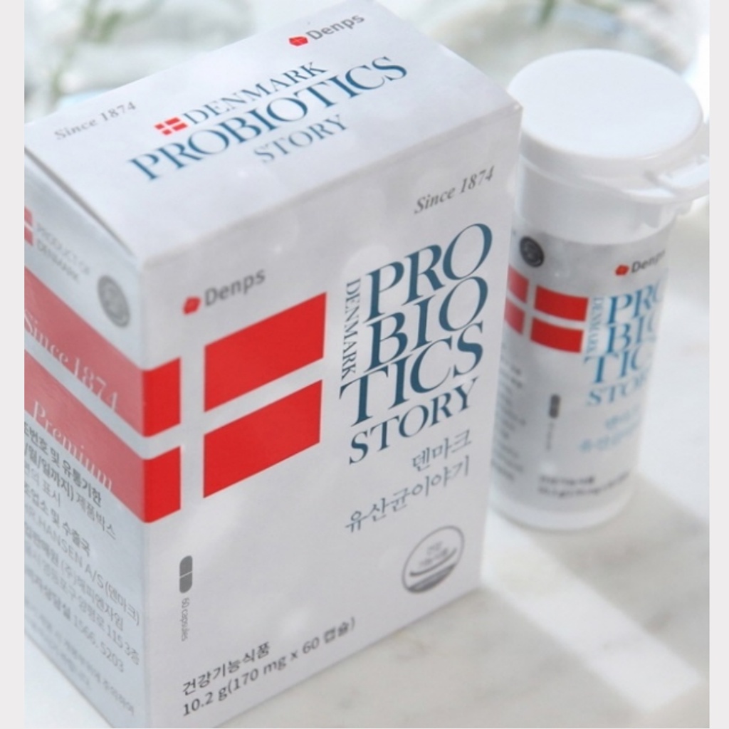 [Denps] Denmark LGG Probiotics Story, MultiVitamin, Minerals, For ...