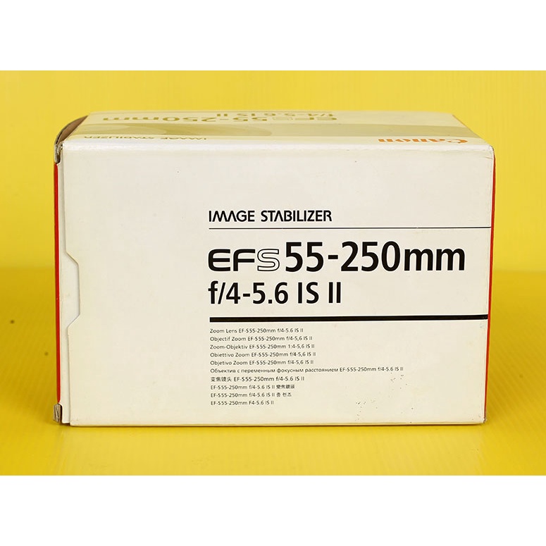 เลนส์แคนนอน EF 55-250 mm f/4-5.6 IS II (ประกันศูนย์) | Shopee Thailand