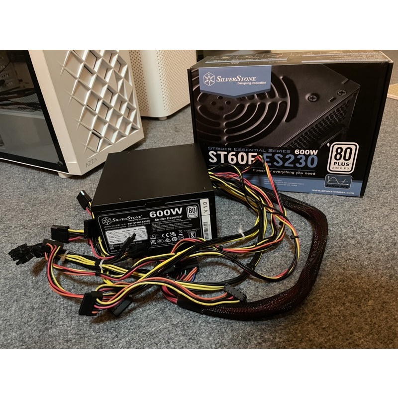PSU มือสอง SILVERSTONE PSU ESSENTIAL 600W 80PLUS WHITE | Shopee Thailand