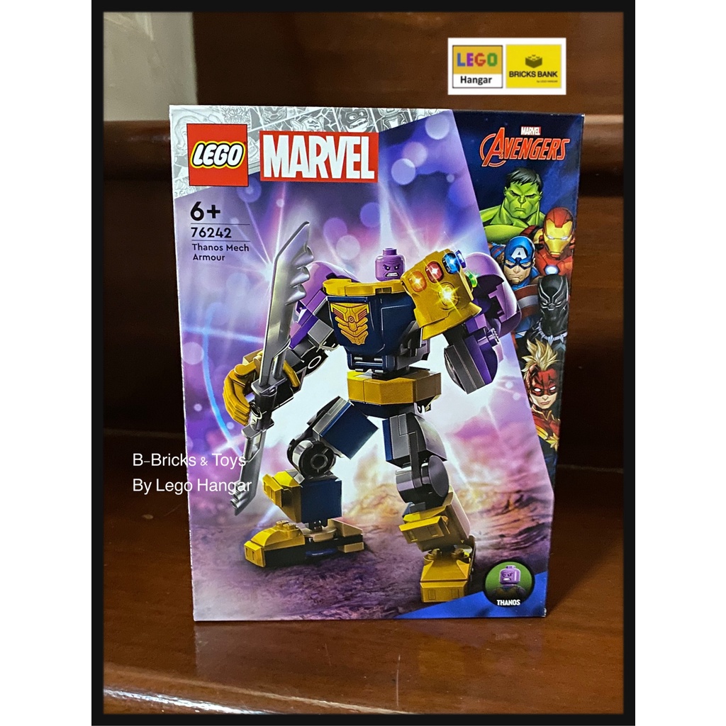 สินค้าพร้อมส่ง Lego 76242 Thanos Mech Armor | Shopee Thailand