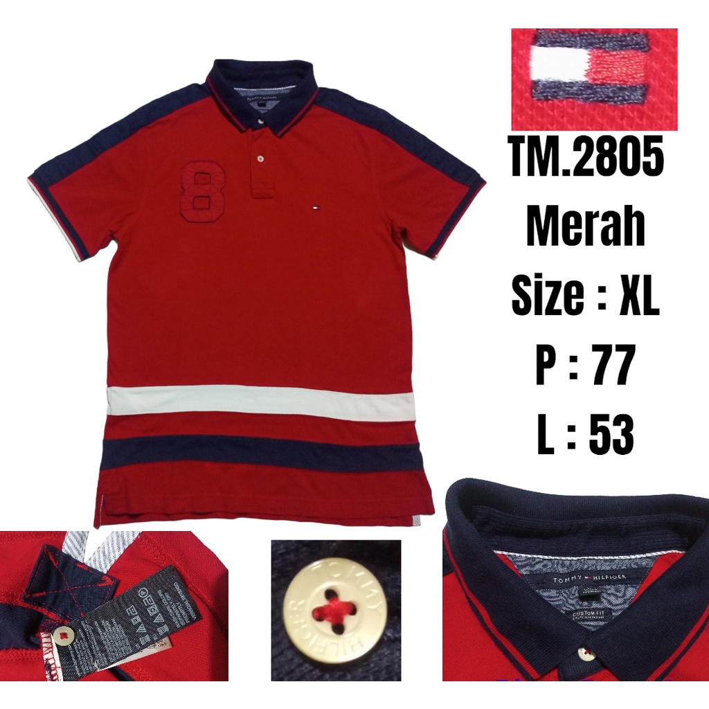 เสื้อโปโล Tommy hilfiger | Shopee Thailand