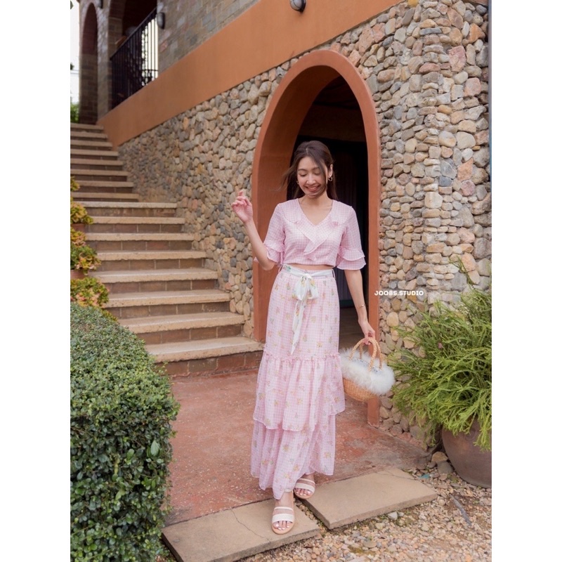 ส่งต่อ ชุดเซ็ท ป้าน Joob studio ไซส์ S | Shopee Thailand