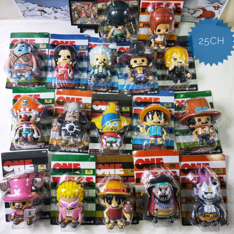 วันพีช โมเดลวันพีช One piece งาน PANSON WORKของญี่ปุ่น มือ2 | Shopee ...