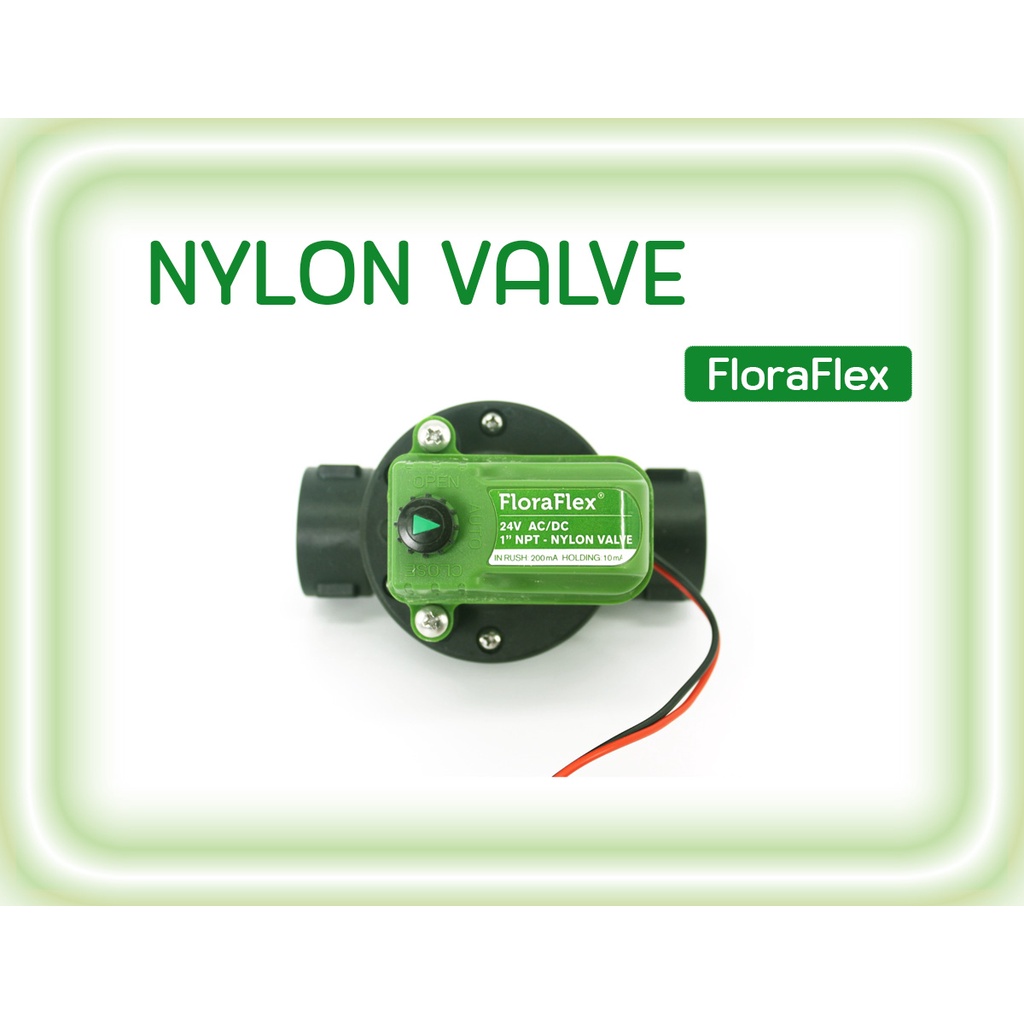 NYLON VALVE | 24V AC/DC ELECTRIC IRRIGATION CONTROL VALVE | 3/4" OR 1 ...