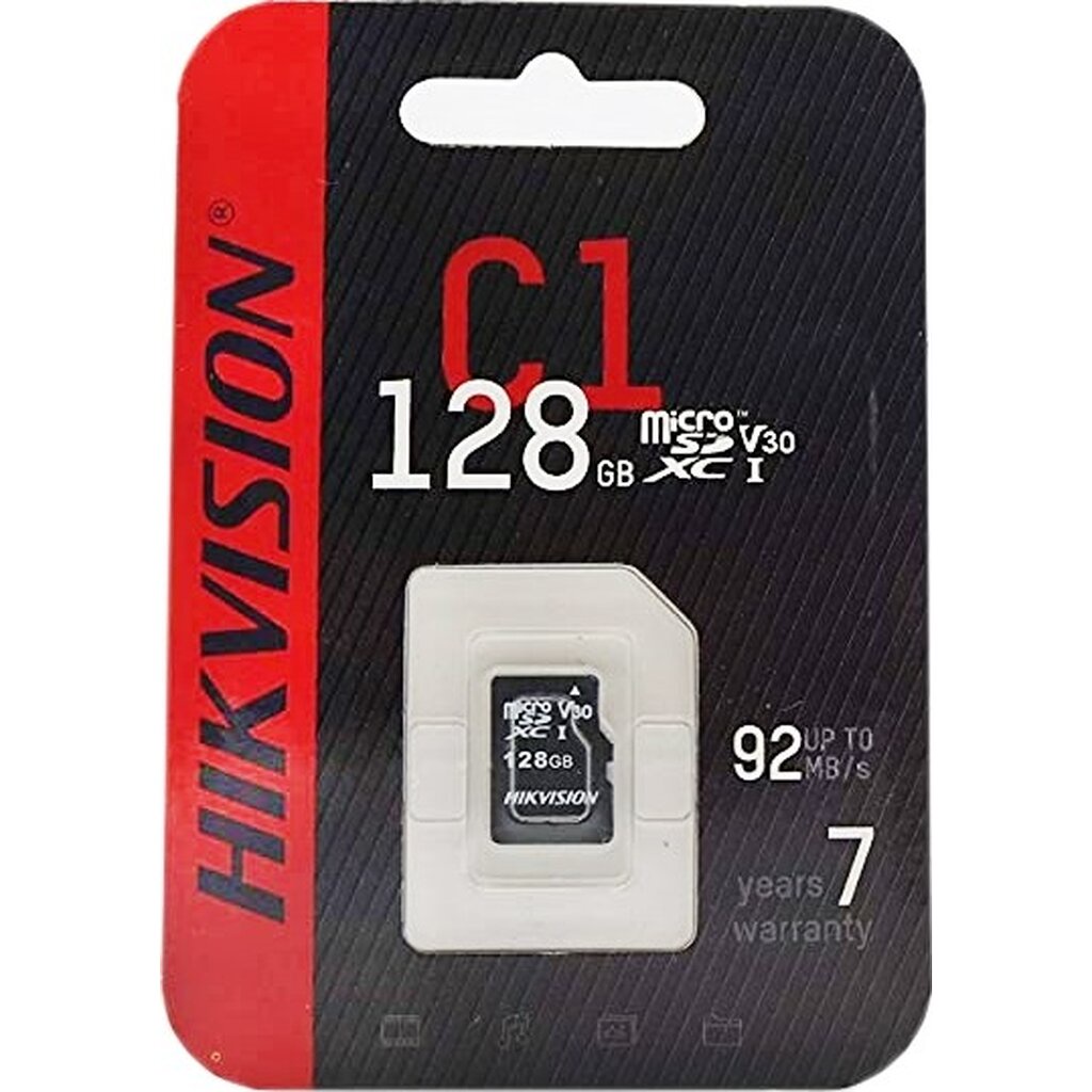 Hikvision 128GB TF Card MicroSD Memory Card HS-TF-C1(S)/128G/Adapter f IP Camera รับประกัน 7ปี ...