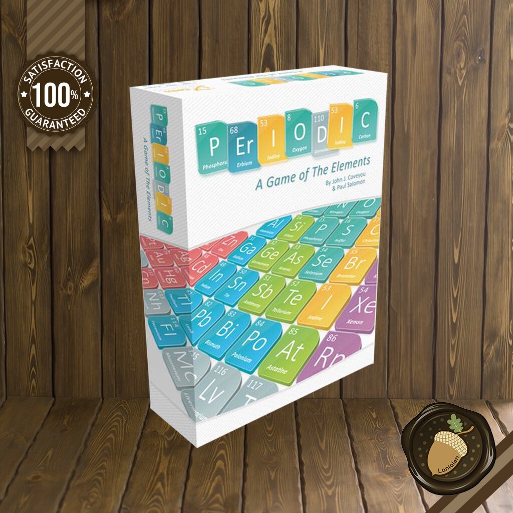 Periodic: A Game of The Elements Board Game บอร์ดเกมตารางธาตุ | Shopee ...