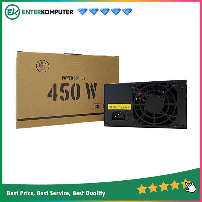 Cube Gaming CG-450 450W - ประสิทธิภาพสูงสุด 80% / PSU 450W | Shopee ...
