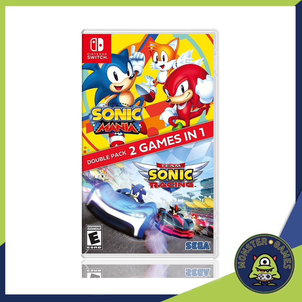 Sonic Mania + Team Sonic Racing Double Pack Nintendo Switch Game แผ่น ...