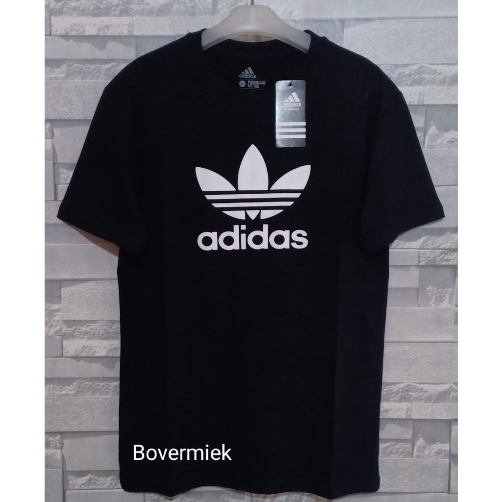 HITAM Adidas T-Shirt_11 | Shopee Thailand