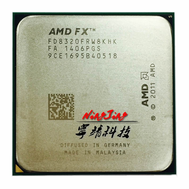 Amd FX-Series ซ็อกเก็ตโปรเซสเซอร์ CPU FX-8320 FX 8320 3.5 GHz FD8320FRW8KHK AM3+ YUGN | Shopee ...