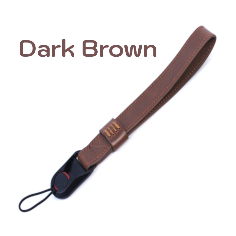 สายคล้องกล้อง สายคล้องข้อมือ Quick Release Leather Camera Cuff Wrist ...