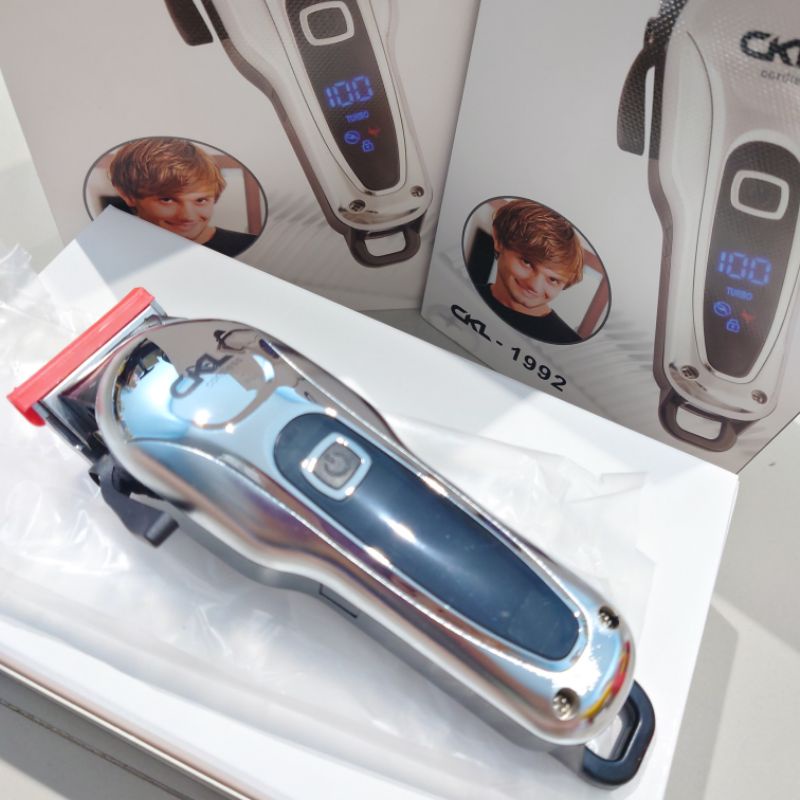 *พร้อมส่ง* ปัตตาเลี่ยนไร้สาย รุ่น CKL-1992 คละสี เงิน/ดำ | Shopee Thailand