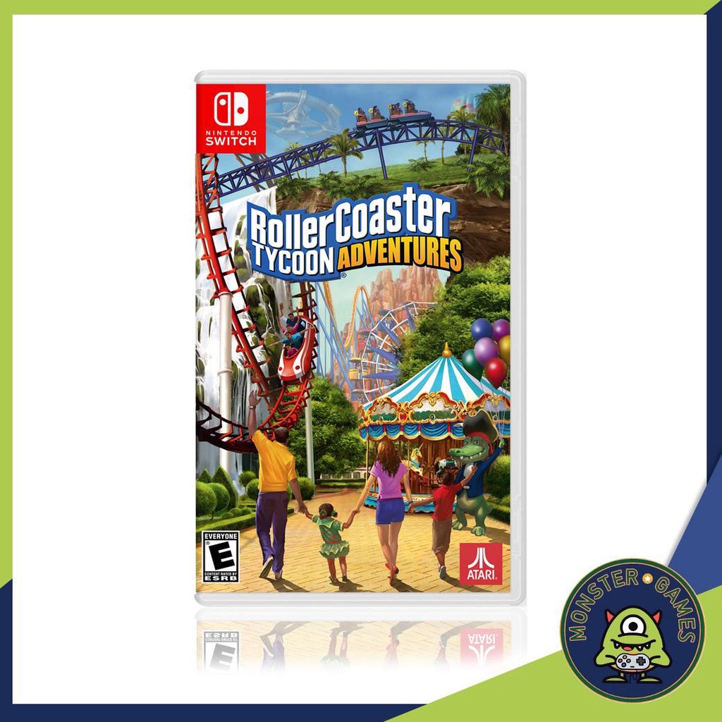 Roller Coaster Tycoon Adventures Nintendo Switch game (เกมส์ Nintendo ...