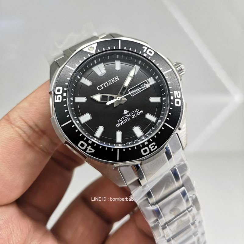 citizen ny0070-83e promaster automatic black marine super titanium ...