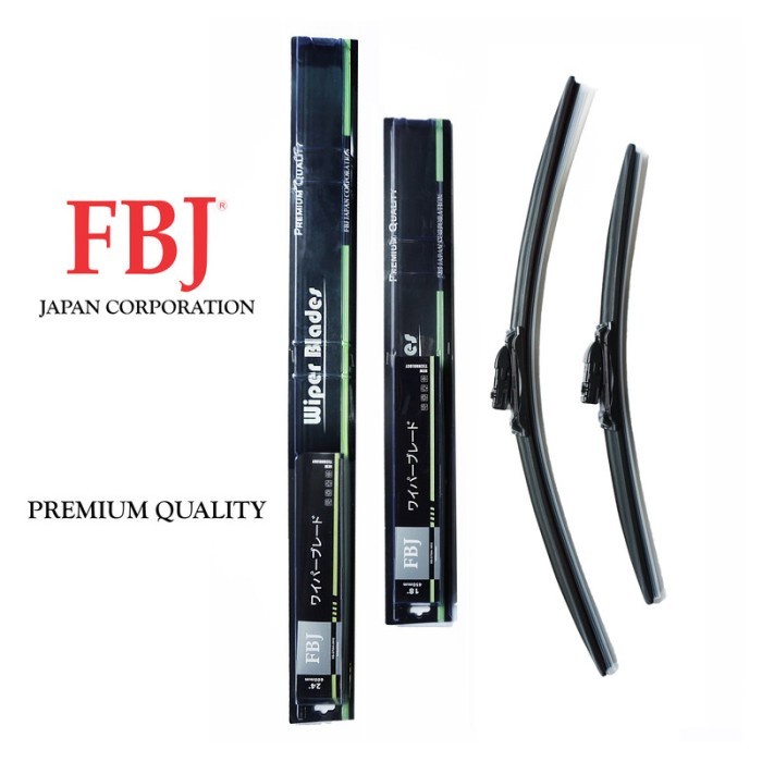 Fbj FRAMELESS WIPER 1 ชิ้น UNIVERSAL ด้านหน้ารถ WIPER | Shopee Thailand