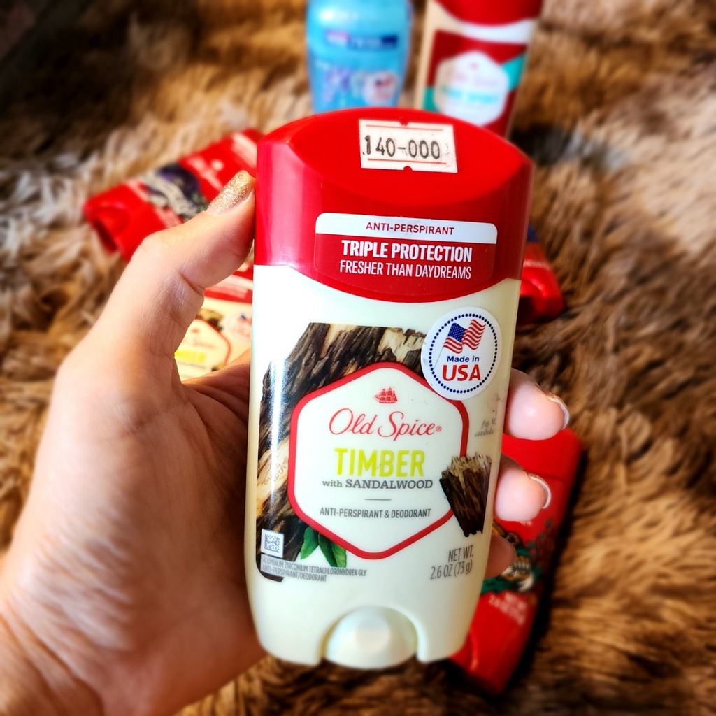OLD SPICE TIMBER WITH SANDALWOOD โรลออนระงับเหงื่อและกลิ่นกาย ขนาด 73g ...