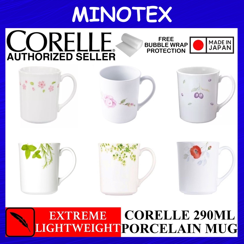 Corelle หลวม 290ml แก้วพอร์ซเลน Corelle แก้ว Corelle Cawan Drinkware ...