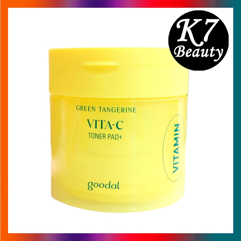 [Goodal] Green Tangerine Vita C Toner Pad Plus (70 แผ่น) 140 มล. / 320 ...