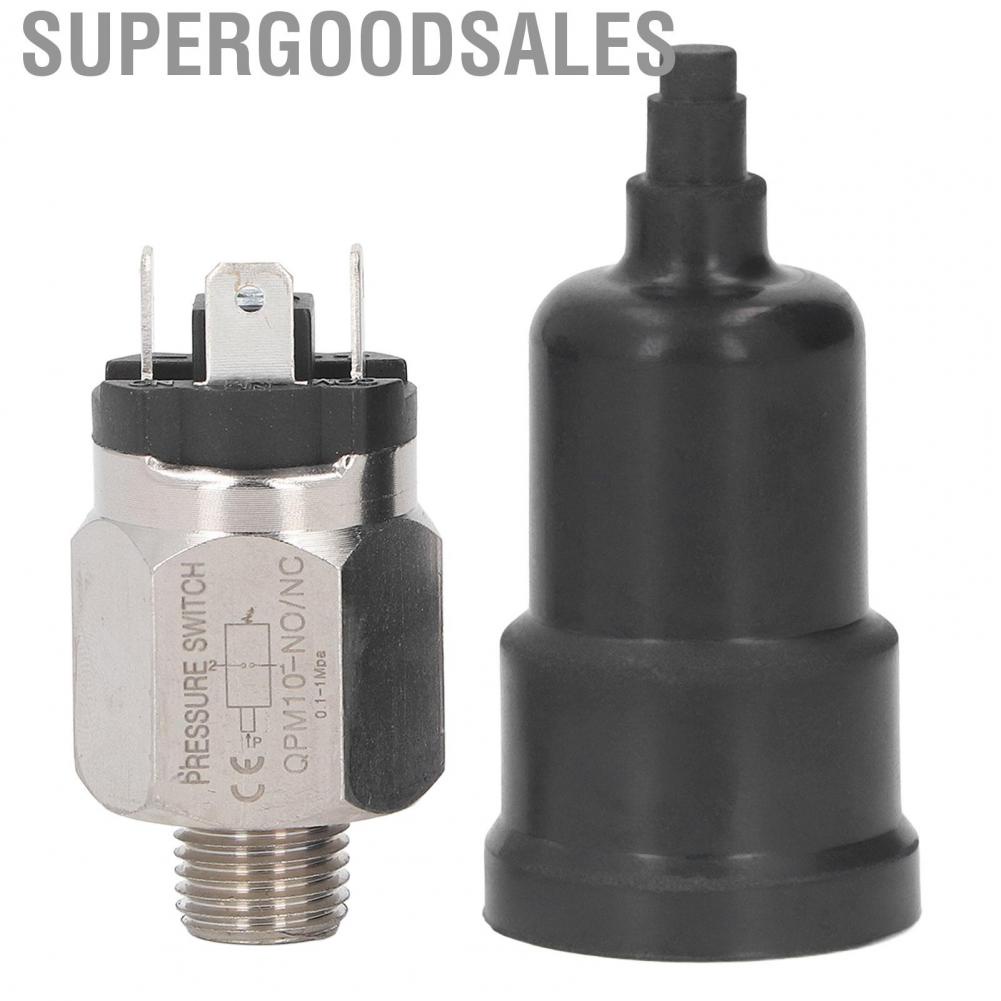 Supergoodsales Pressure Switch Stainless Steel Rubber Pressure Control ...