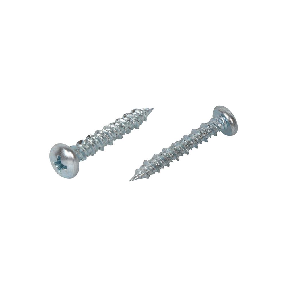 PAN-HEAD สกรูคอนกรีตหัวนูน DEXZON 10x1 1/4 นิ้ว 25 ชิ้นPAN-HEAD CONCRETE SCREW DEXZON 10X1 1/4 ...