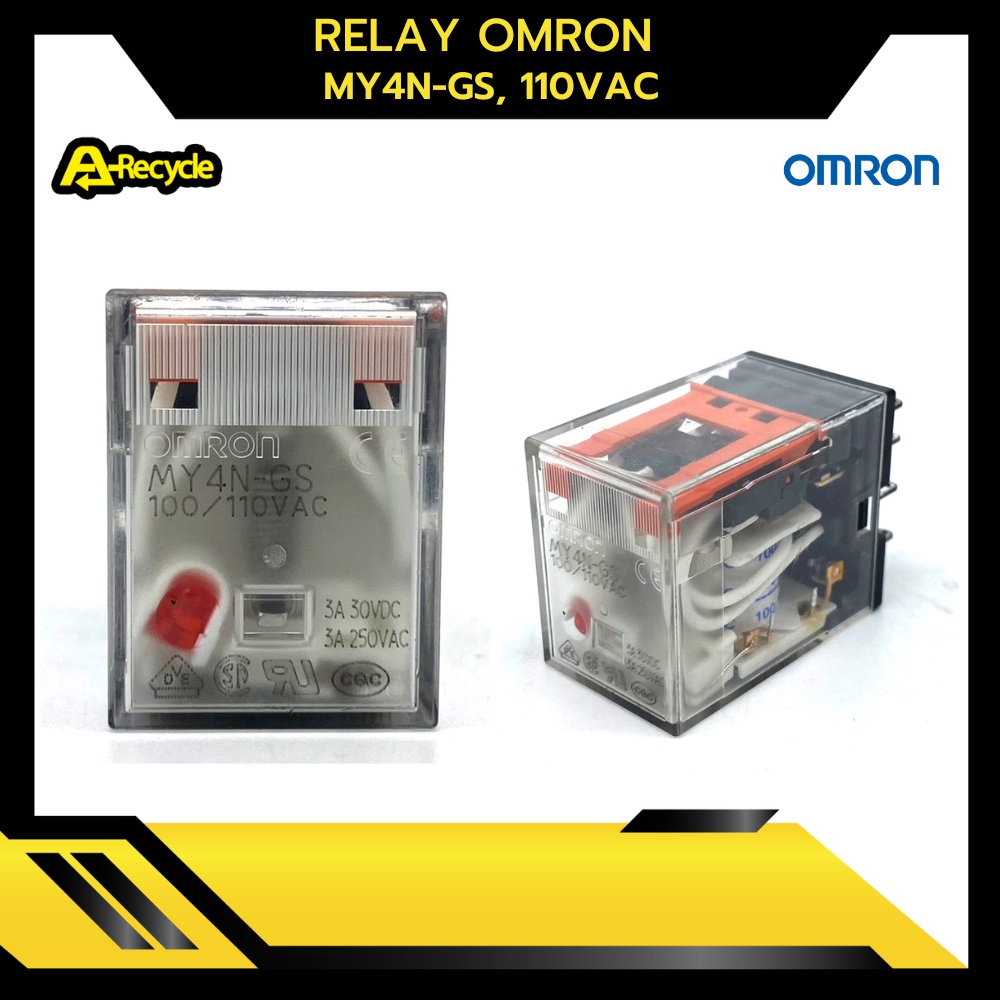 RELAY OMRON MY4N-GS,110VAC | Shopee Thailand