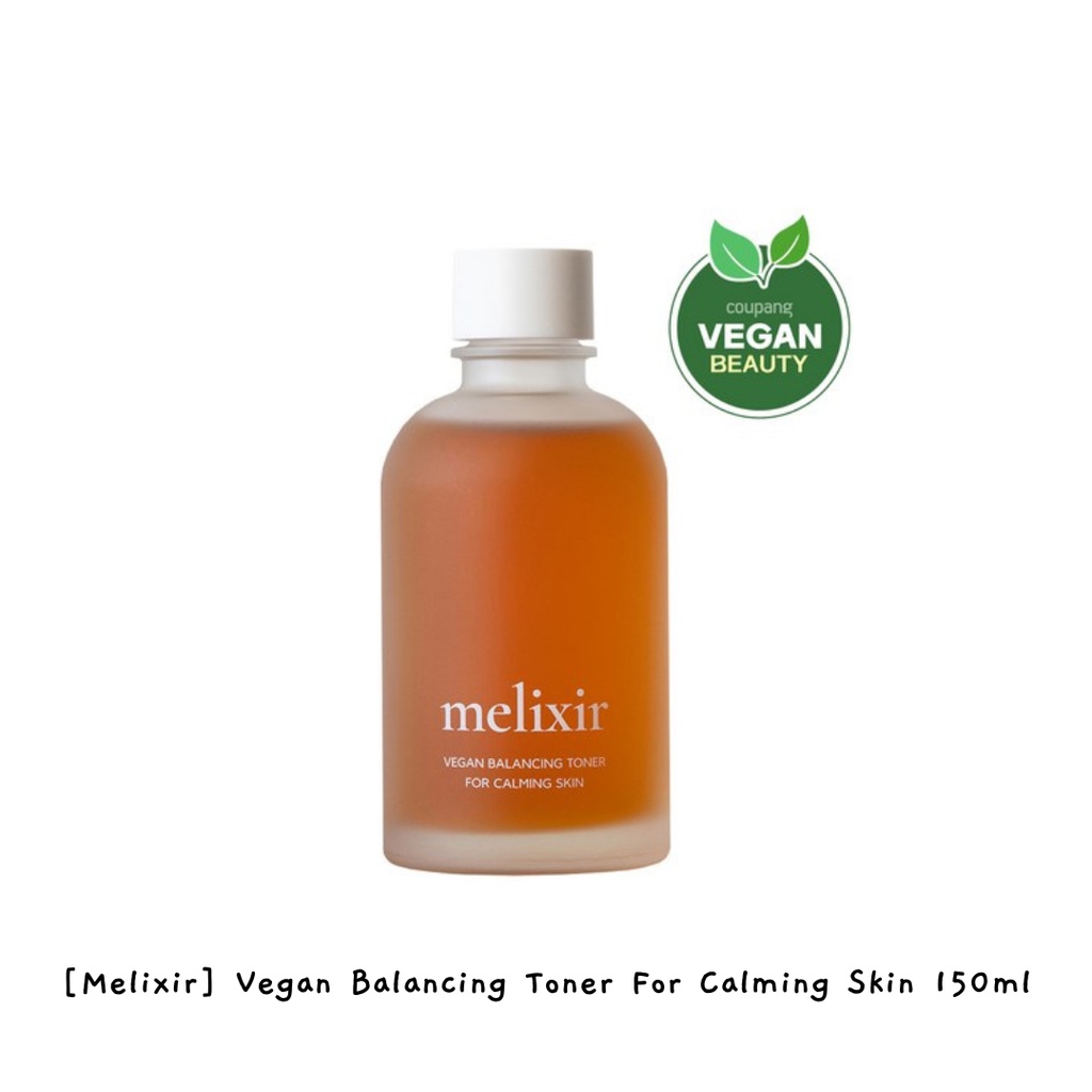 [Melixir] Vegan โทนเนอร์ปรับสมดุลผิว 150 มล. k-beauty | Shopee Thailand
