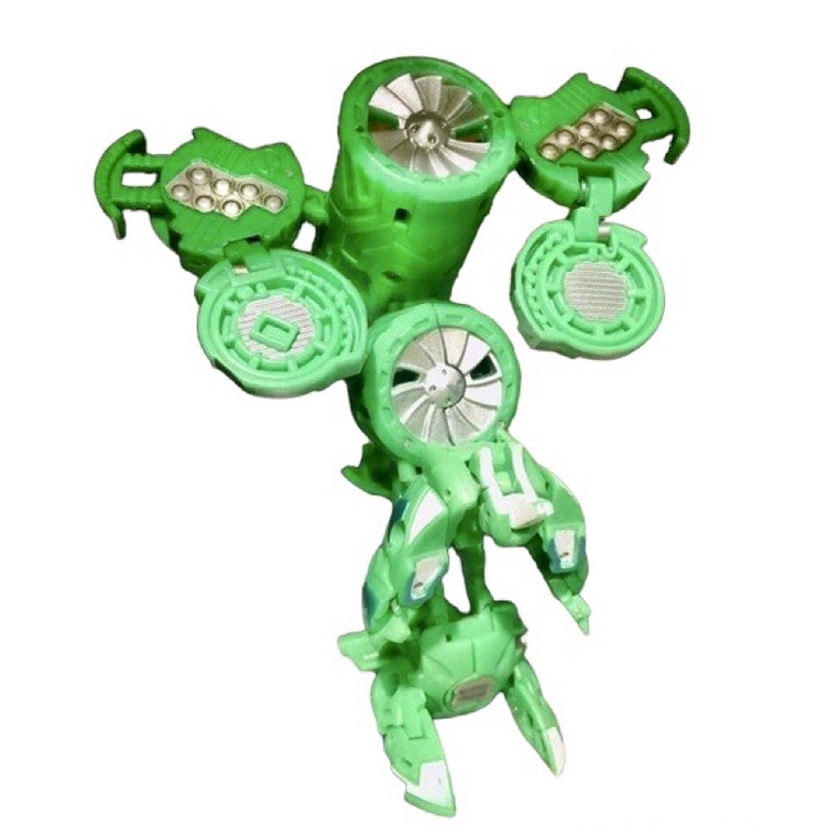 Bakugan Contestir Green Ventus Gundalian Invader & Vilantor Battle gear ...