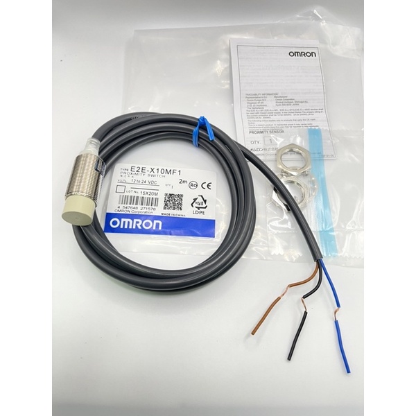 Omron E2E-X10MF1 12-24vdc 2m ของแท้!!ส่งของทุกวัน | Shopee Thailand