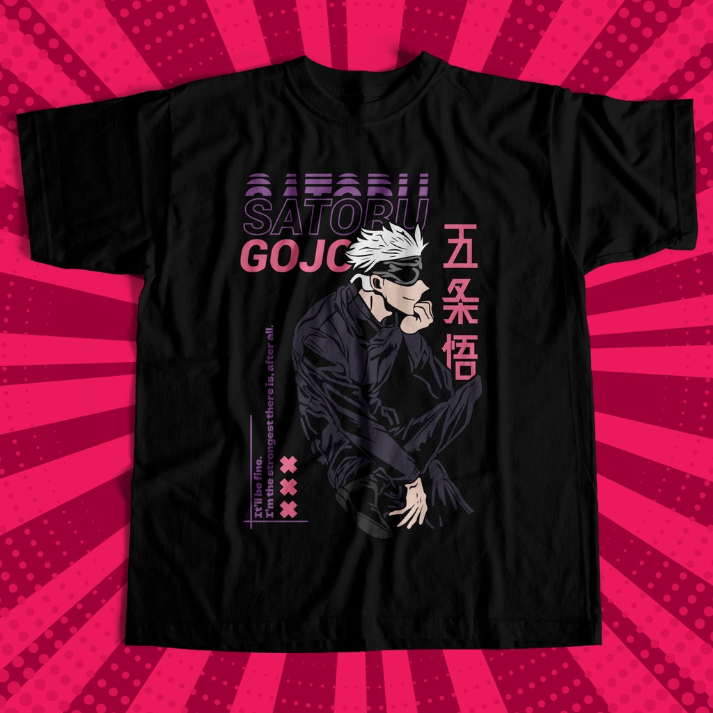 Jujutsu Kaisen Satoru Gojo Anime Shirt_01 | Shopee Thailand