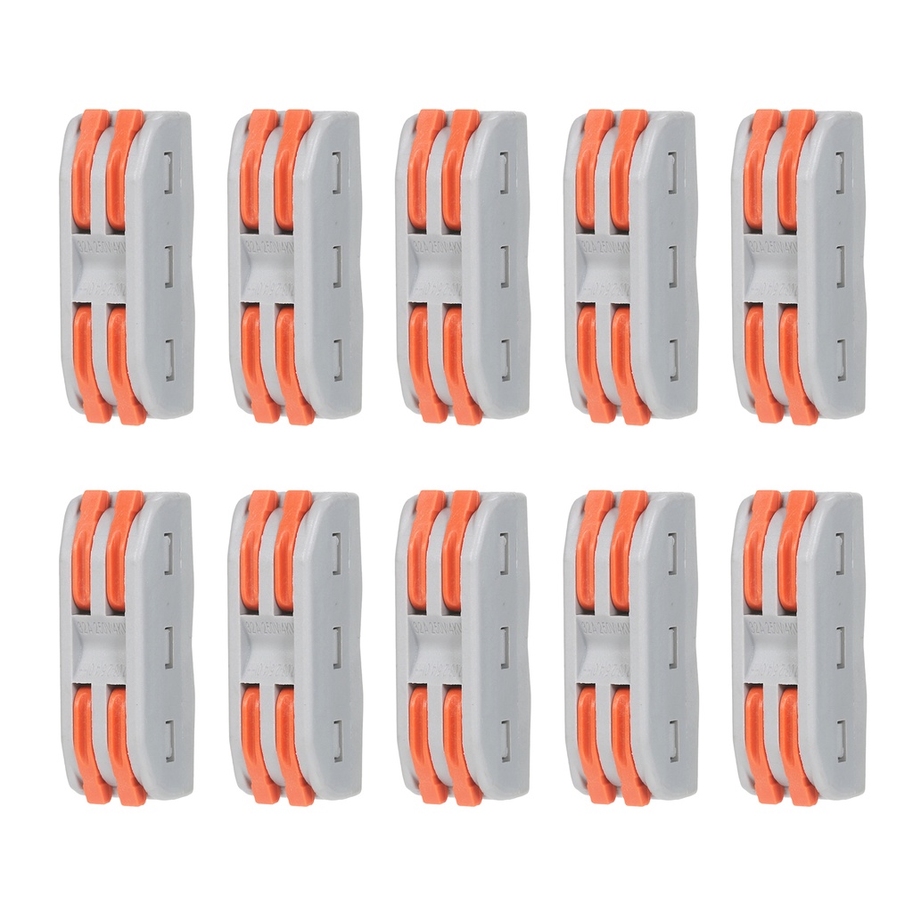 10pcs Wire Connectors Compact Splicing Connectors Cable Connector Set ...