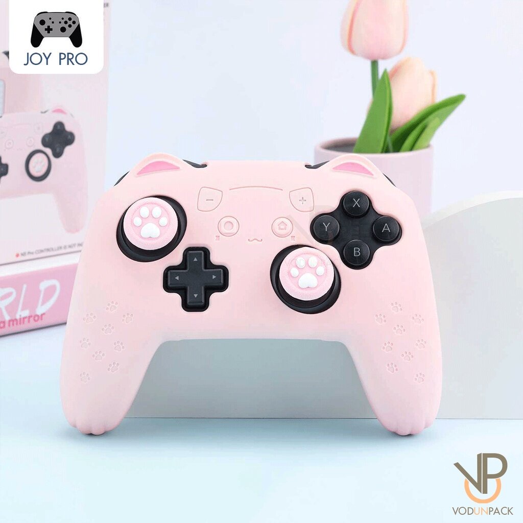 [GeekShare™] Silicone JoyPro Nintendo Switch CAT SET น่ารักมาก ซิลิโคน ...