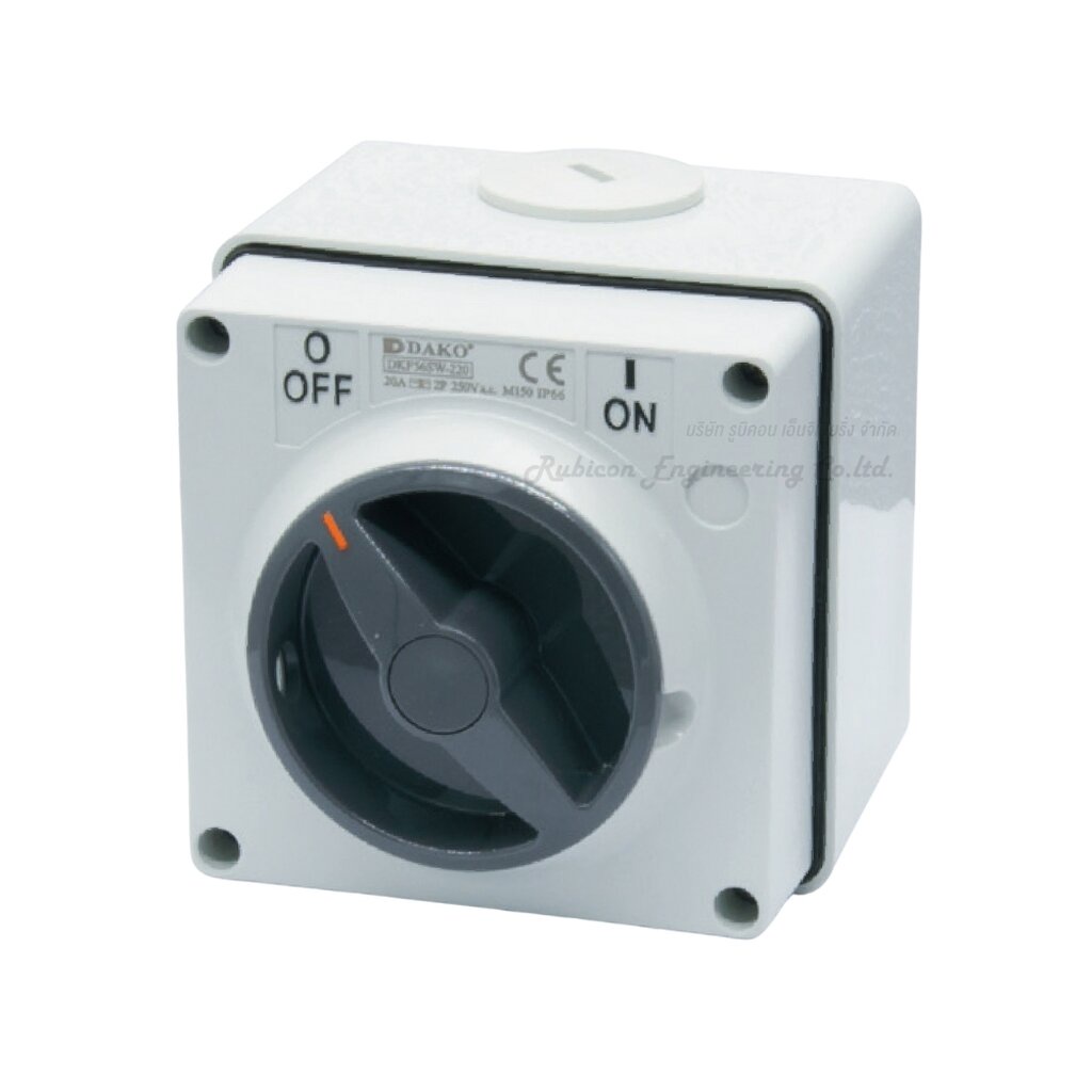 "DAKO" DKF56SW-332 สวิทช์ลูกบิดกันน้ำ 3P 32A 500V (WATERPROOF ROTARY SWITCH) | Shopee Thailand