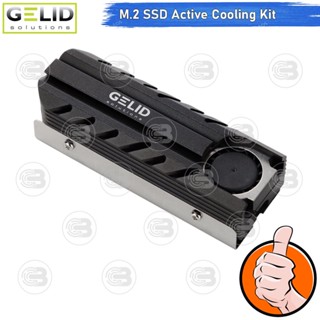 [CoolBlasterThai] GELID IceCap Pro M.2 SSD Active COOLING KIT BLACK ...
