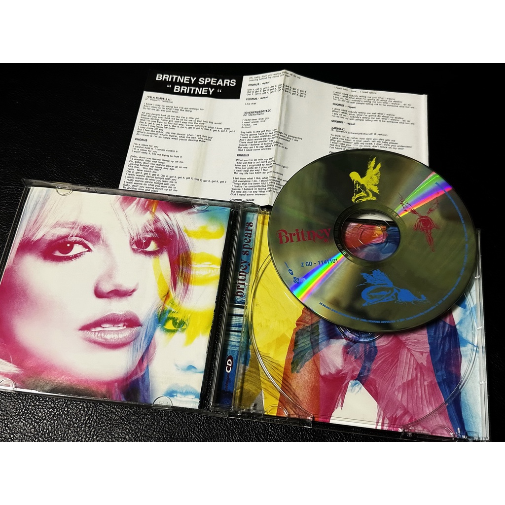 ซีดี Britney Spears อัลบัม Britney (Indonesia / 13 tracks + 1 bonus ...