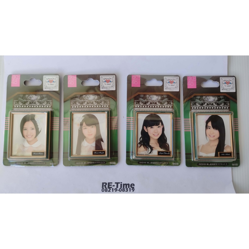 AKB48 - Oshi Theatre Wall Picture Magnet - กรอบรูปเล็ก, Miyuki Watanabe,Ami Maeda,Minegishi ...