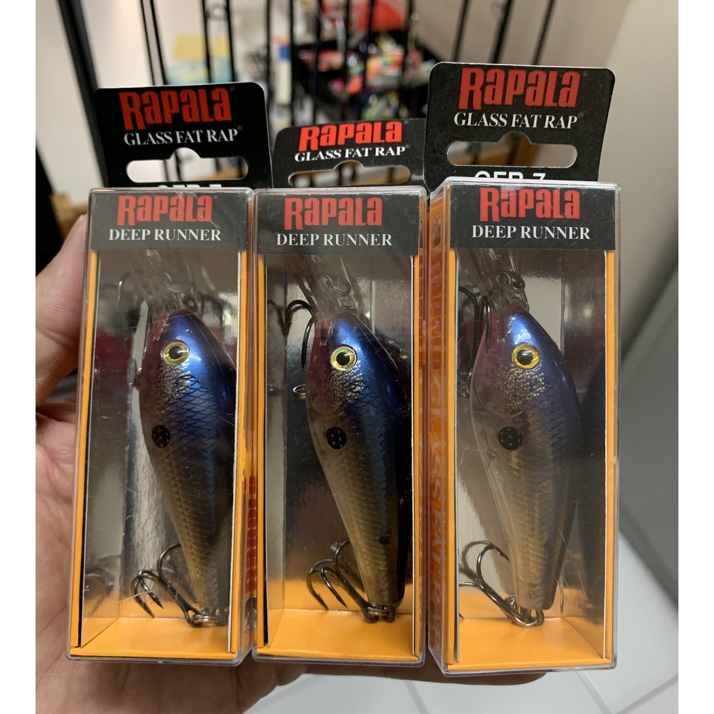 ใหม่ OLD RAPALA GLASS FAT RAP GFR-7 | Shopee Thailand
