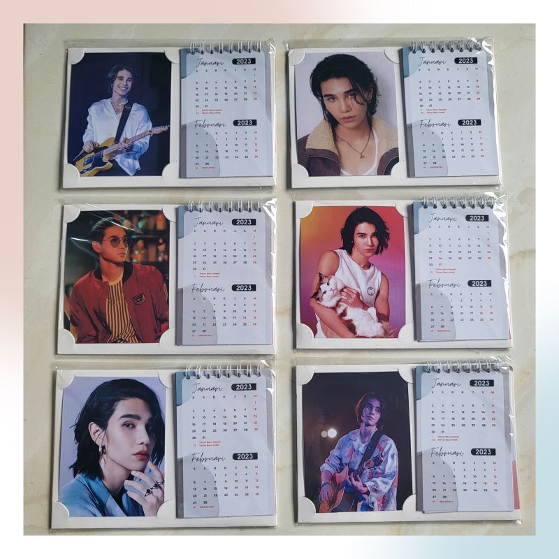 Jeff Satar Kalender 2024 (CUSTOM BIN) | Shopee Thailand