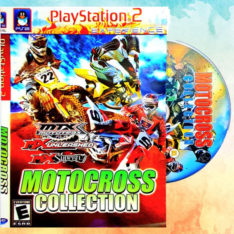 Playstation 2 MOTOCROSS COLLECTION เทปคาสเซ็ตวิดีโอเกม - เทปคาสเซ็ต PS2 ...