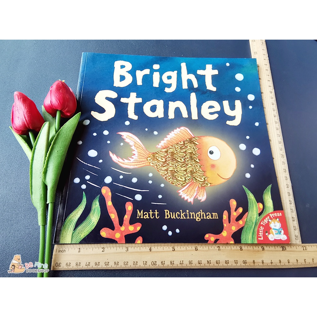 นิทานภาพสวย เกล็ดปลาวิบวับ ║Bright Stanley║★หนังสือภาษาอังกฤษมือสอง ★ปก ...