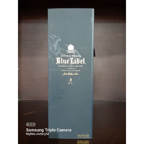 Used Blue Label Box 750ml | Shopee Thailand