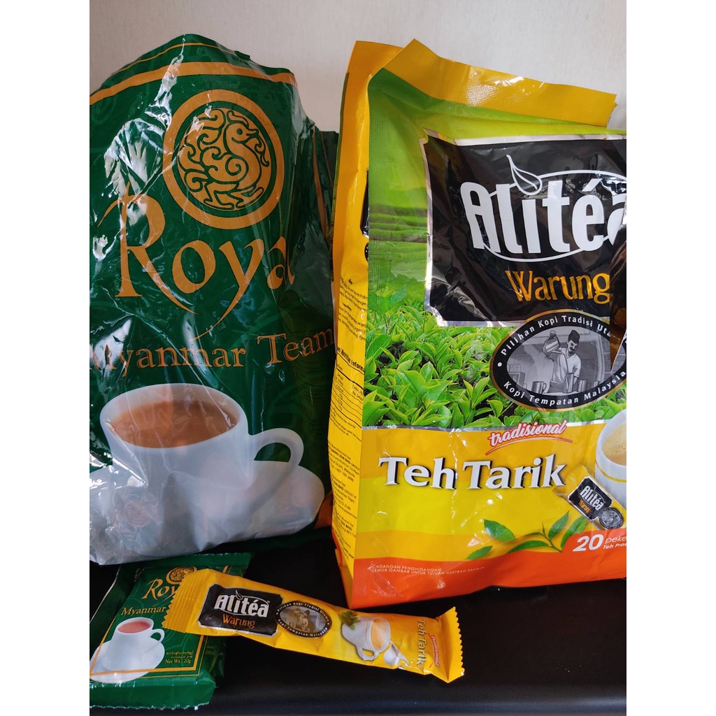 (ขายแยกซอง 2ซอง 10บาท) ชาพม่า Royal Myanmar tea mix 3in1 ชามาเลย์ ...